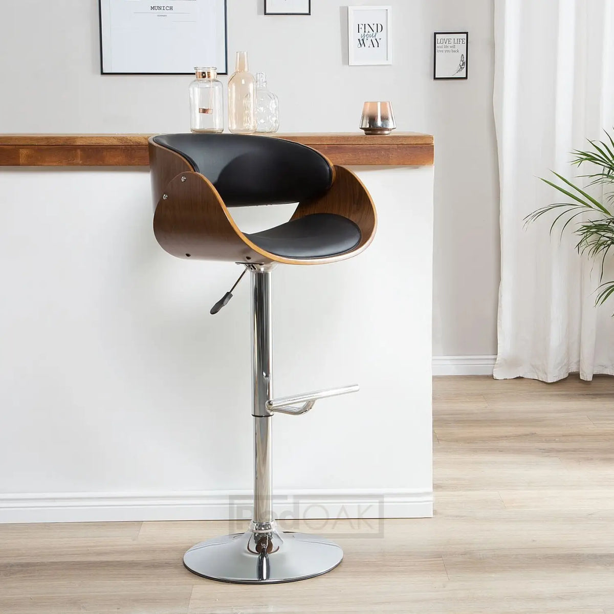 RedOAK® ERIC Height Adjsutable High Stool